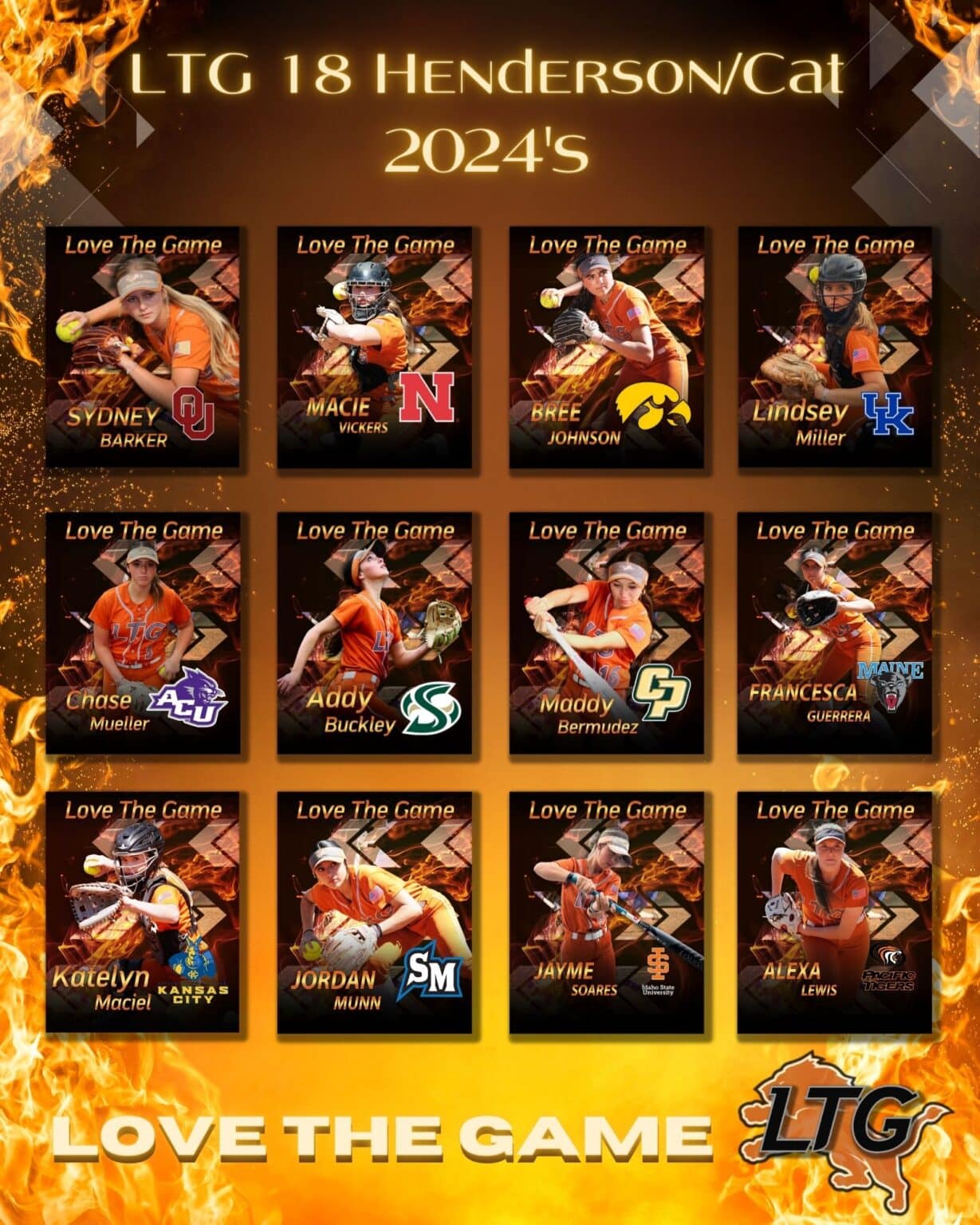 Home of LTG Lions Softball