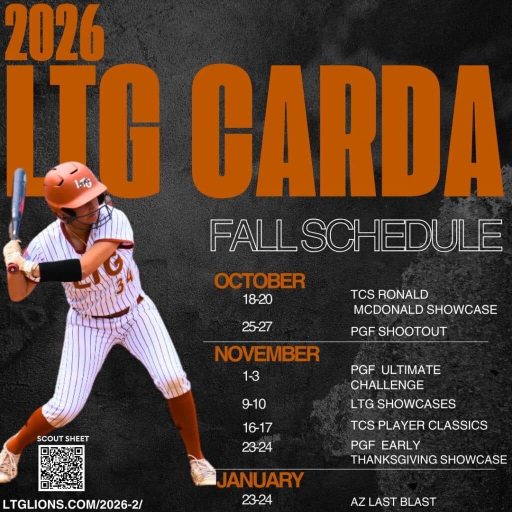 LTG 16U – CARDA | Home of LTG Lions Softball